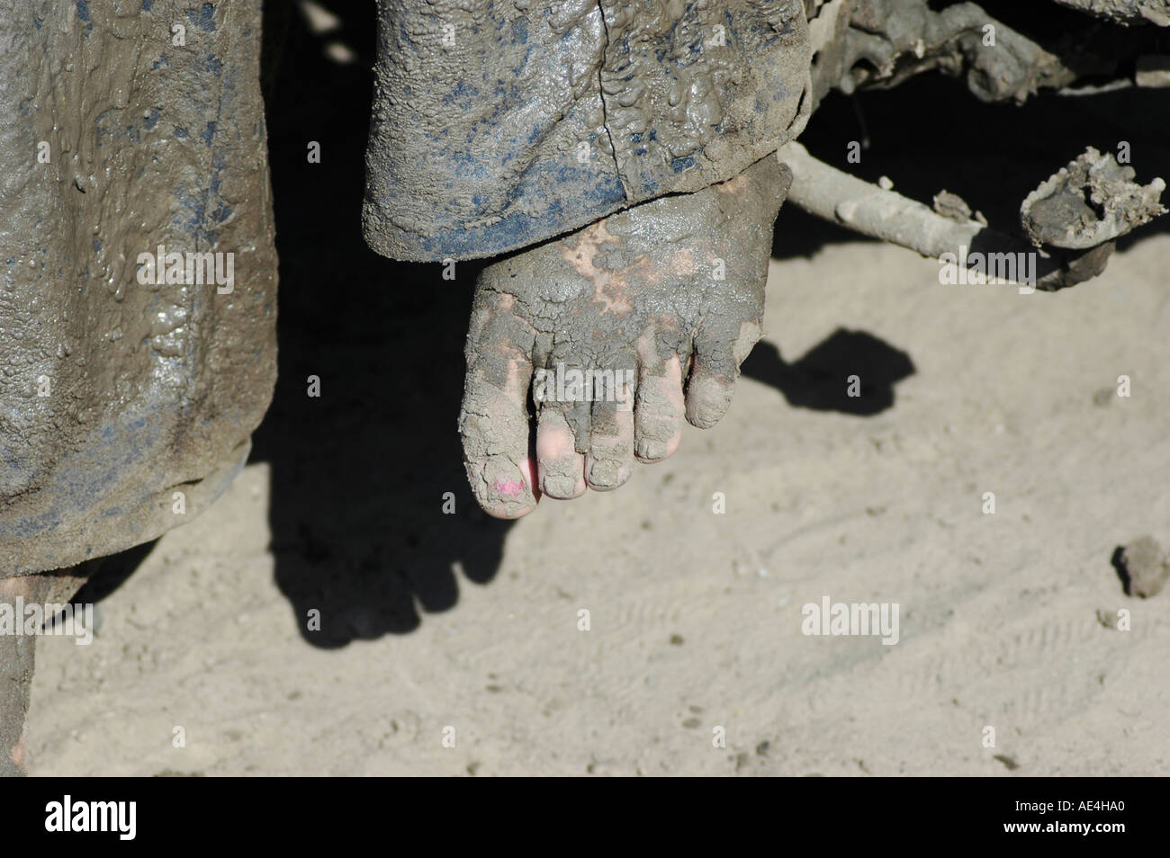 real muddy People with 4 wheeler and trucks on Sunday outing in the mud ...