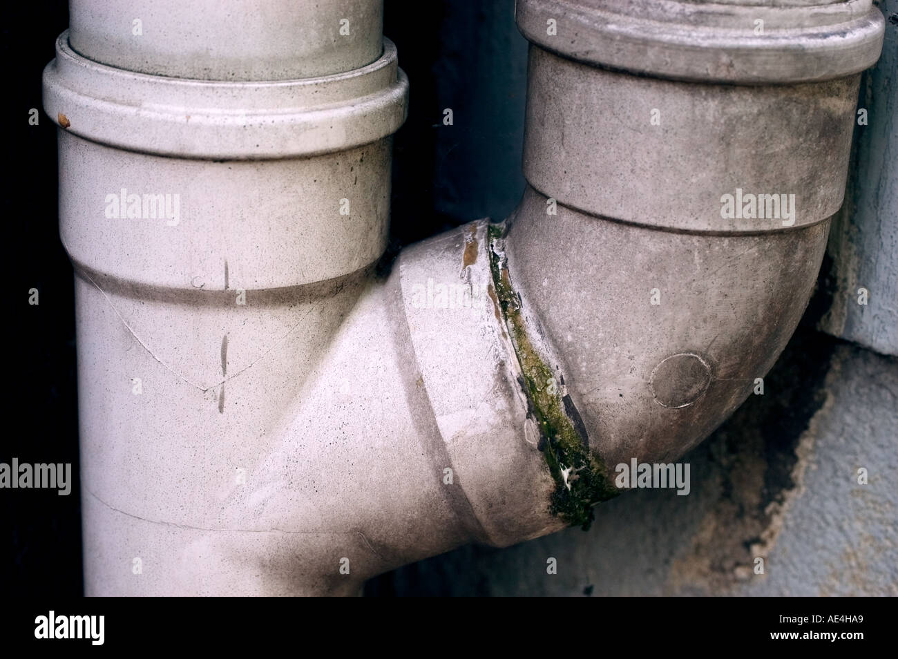 pipe flowing off Stock Photo - Alamy