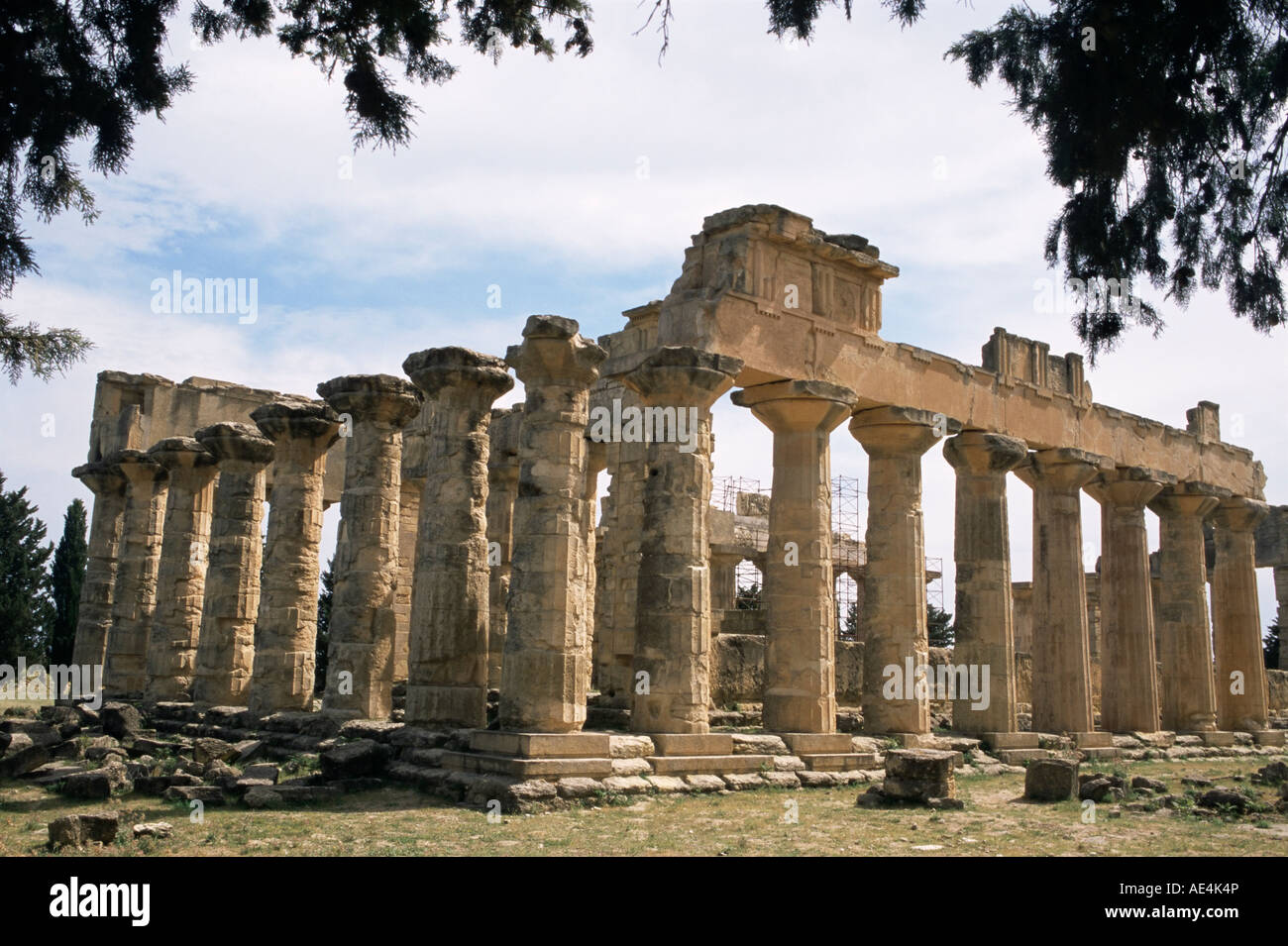 Zeus temple, Cyrene, UNESCO World Heritage Site, Cyrenaica, Libya ...