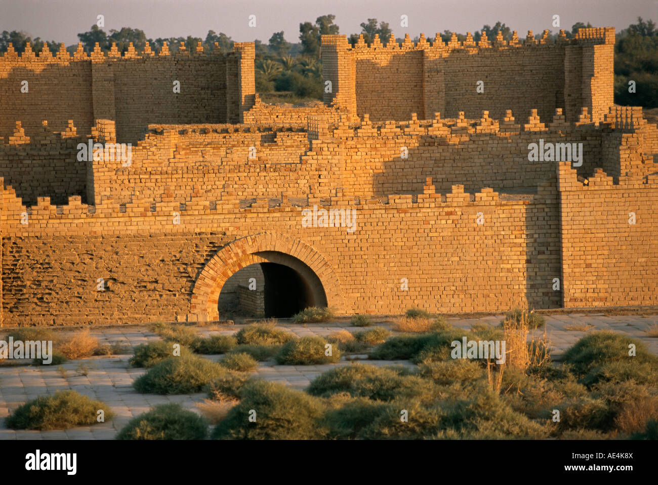Ruins of the temples, Agargouf, Iraq, Middle East Stock Photo - Alamy