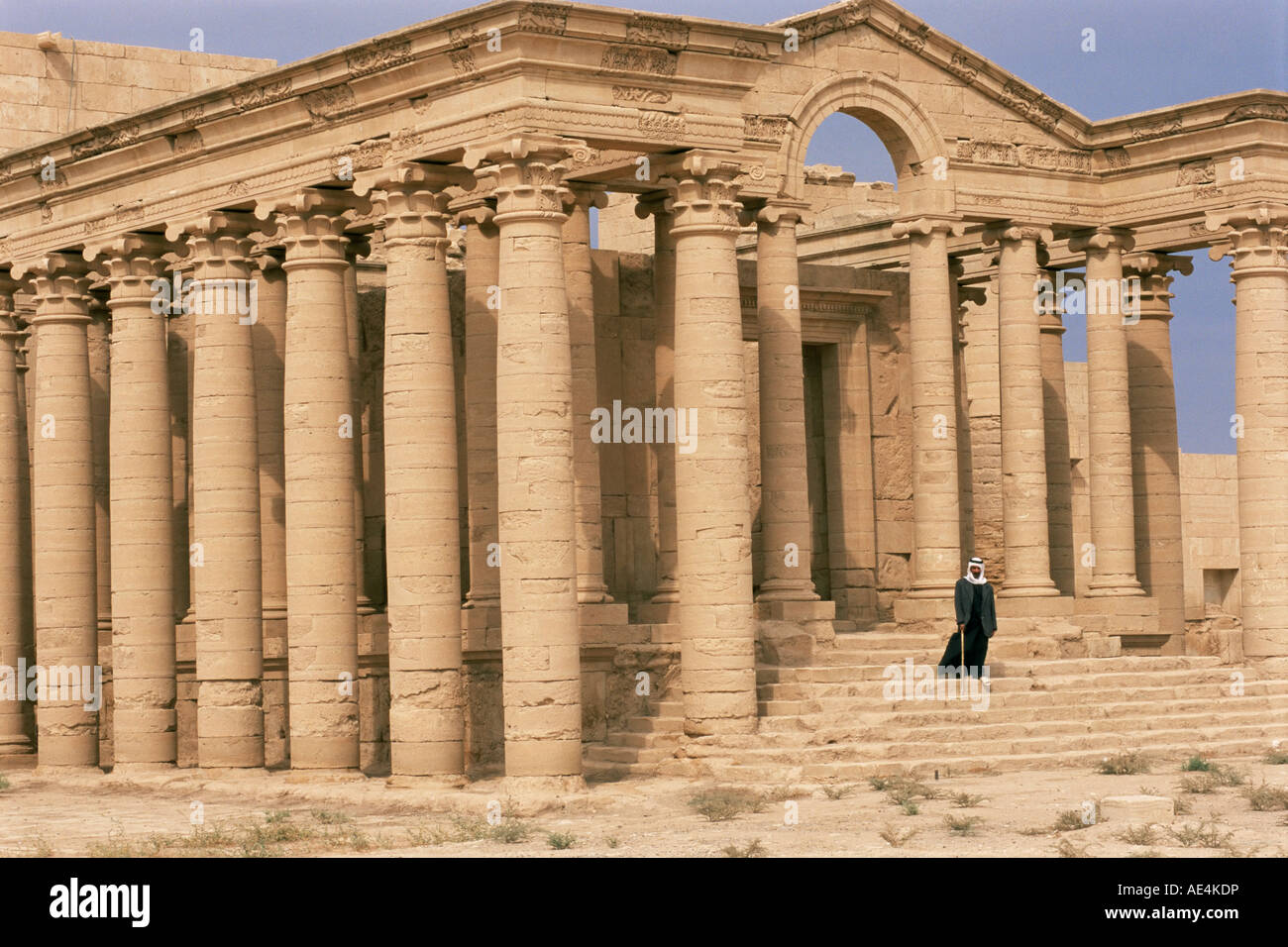 Temple of Mrn, Hatra, UNESCO World Heritage Site, Iraq, Middle East ...