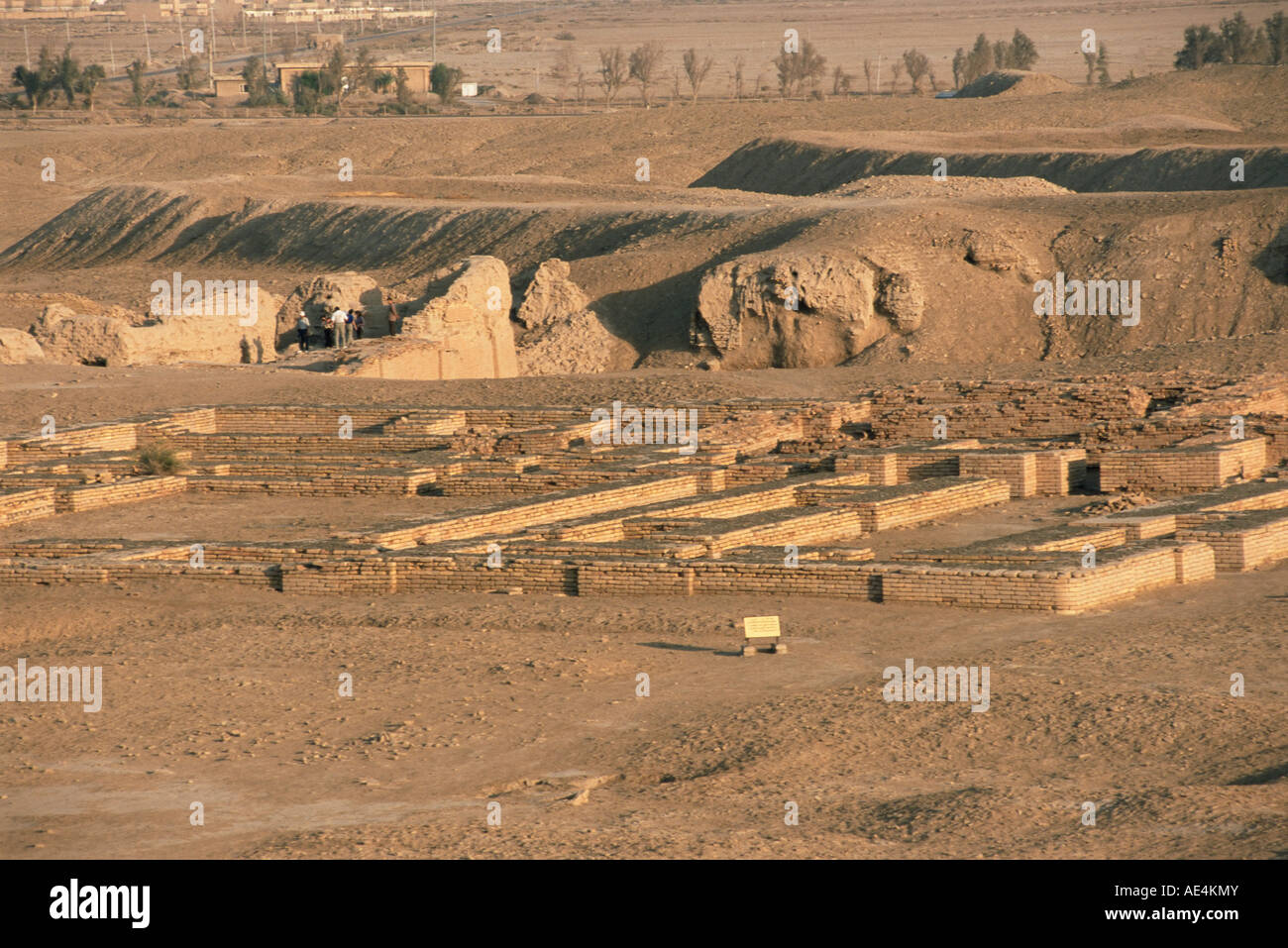 Royal tombs, Ur, Iraq, Middle East Stock Photo - Alamy