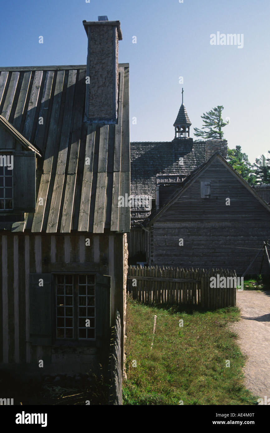 Colonial Michilimackinac, Mackinaw City, Michigan, United States of ...