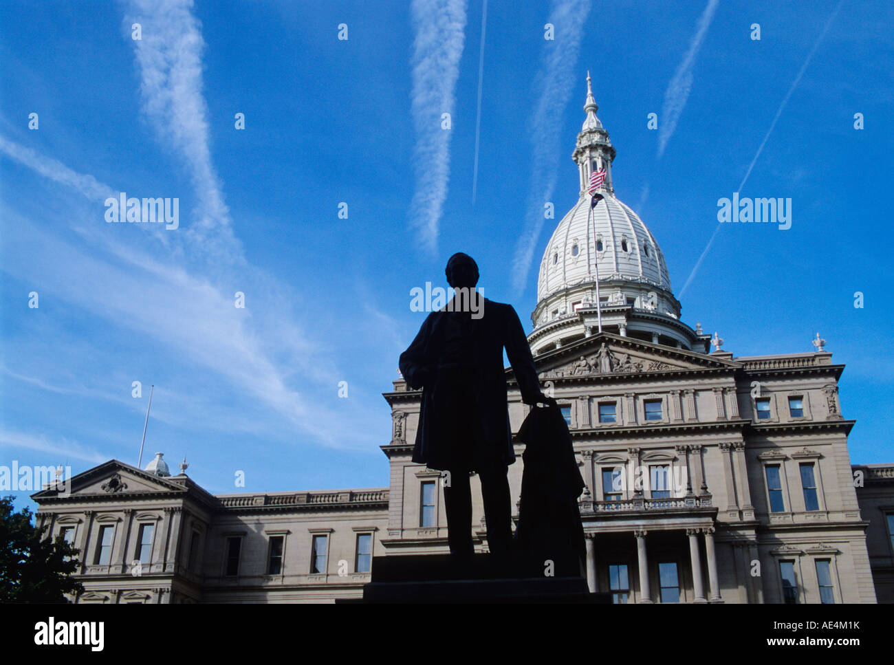 Michigan state capitol building hi-res stock photography and images - Alamy