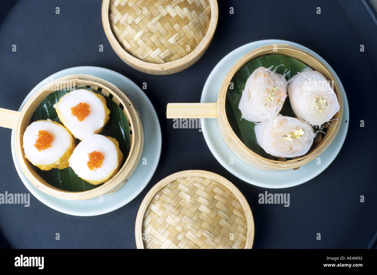 dim sum Yauatcha london Stock Photo - Alamy