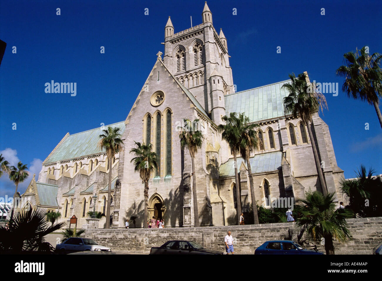 Cathedral of the Most Holy Trinity, Hamilton, Bermuda, Central America ...