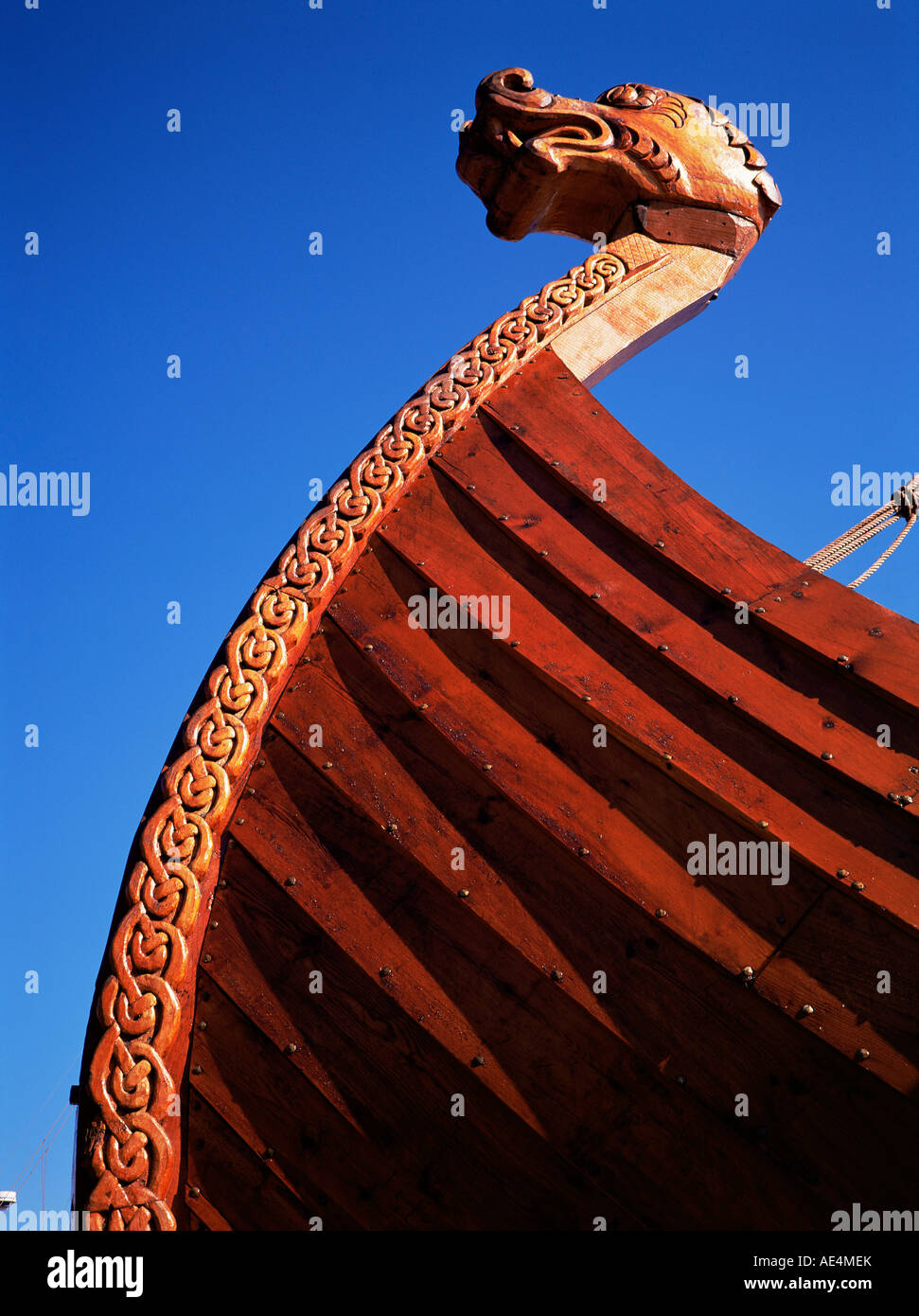 Viking ship prow hi-res stock photography and images - Alamy