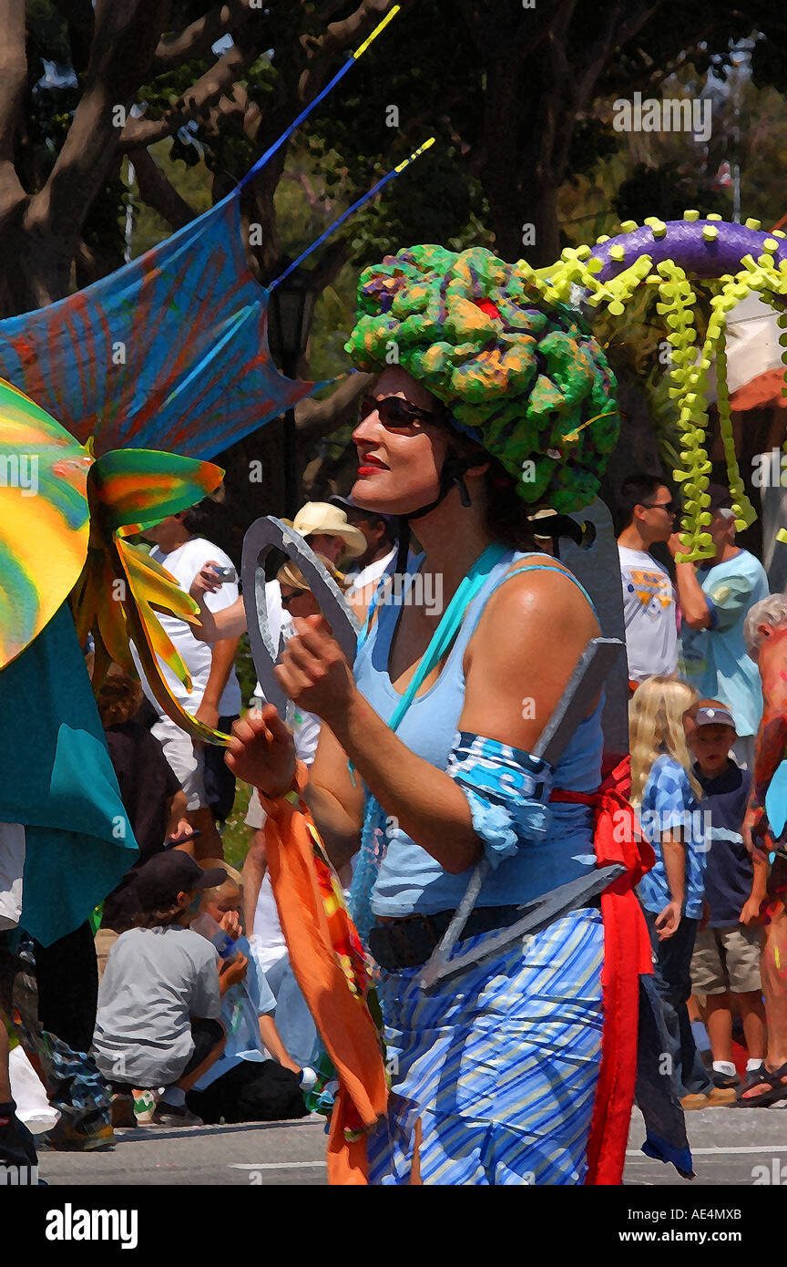 Summer Solstice Parade Stock Photo - Alamy