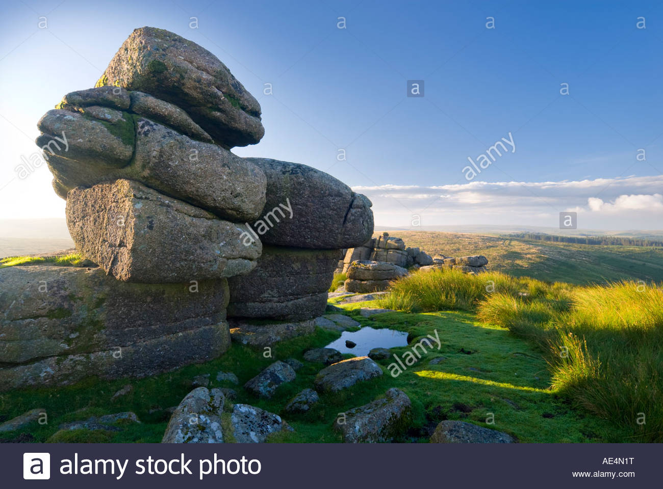 Dartmoor Moorland Devon Tor High Resolution Stock Photography and ...