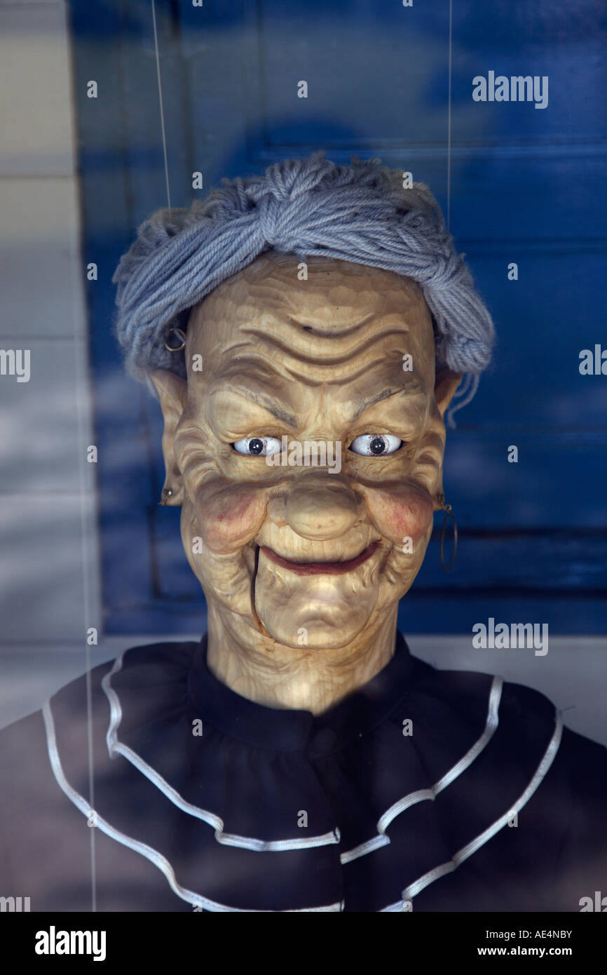 Wax model of a man through glass Stock Photo - Alamy