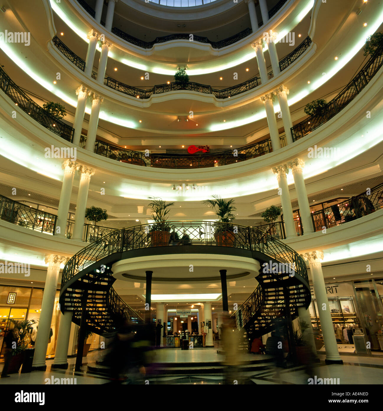 Main atrium whiteleys bayswater london hi-res stock photography and ...