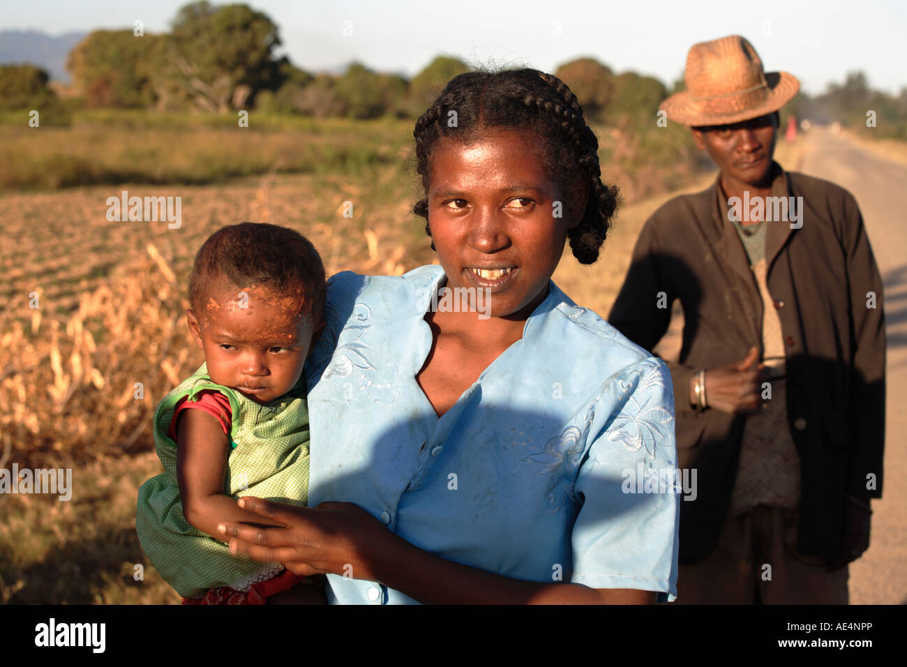 Family portrait, Madagascar Stock Photo - Alamy