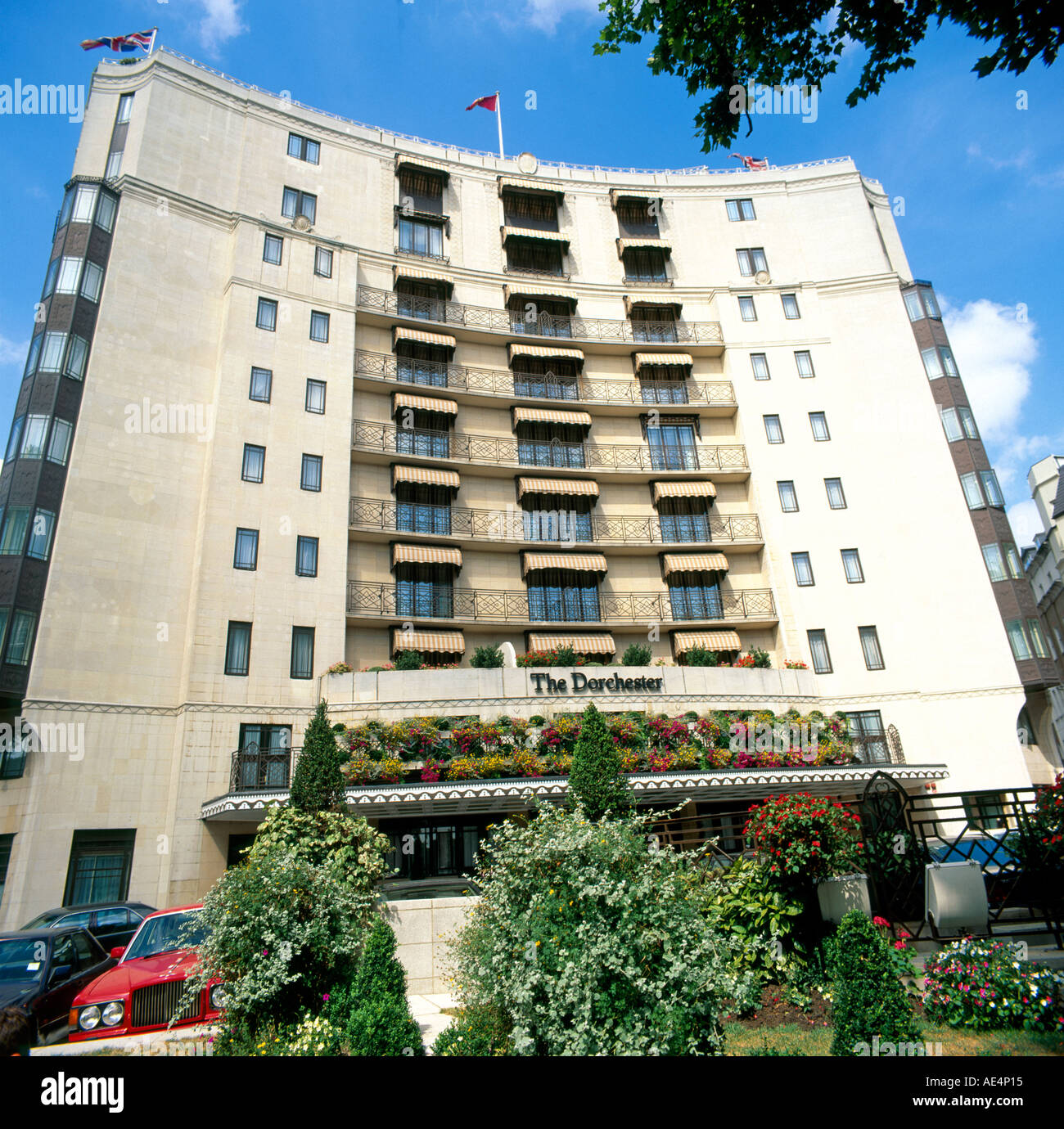 The Dorchester Hotel Park Lane London W1 England Stock Photo - Alamy