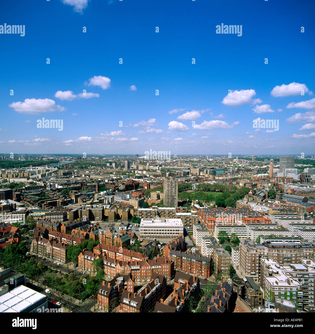 Aerial cityscape 1990s hi-res stock photography and images - Alamy