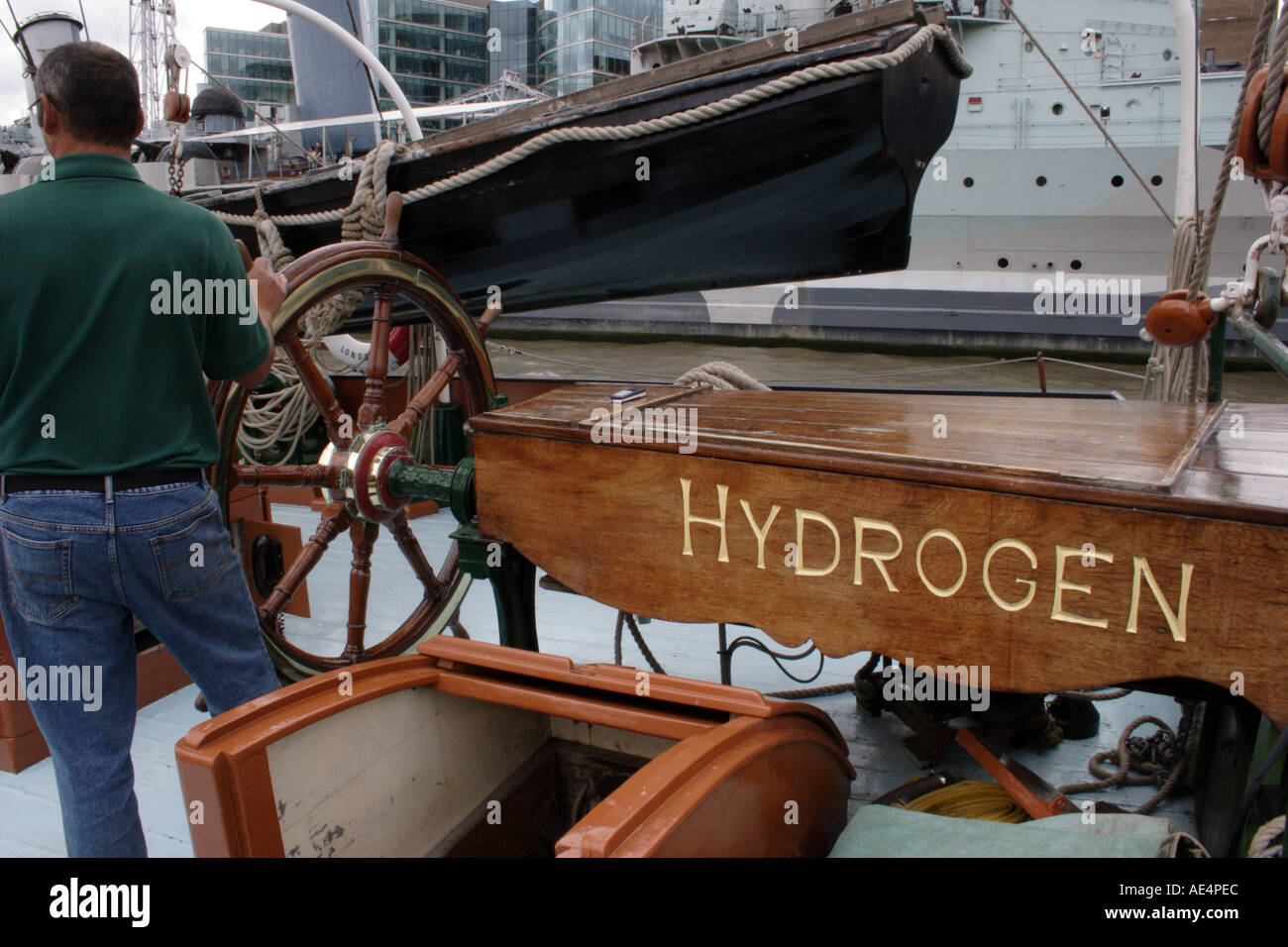 Hydrogen sailing barge Stock Photo - Alamy