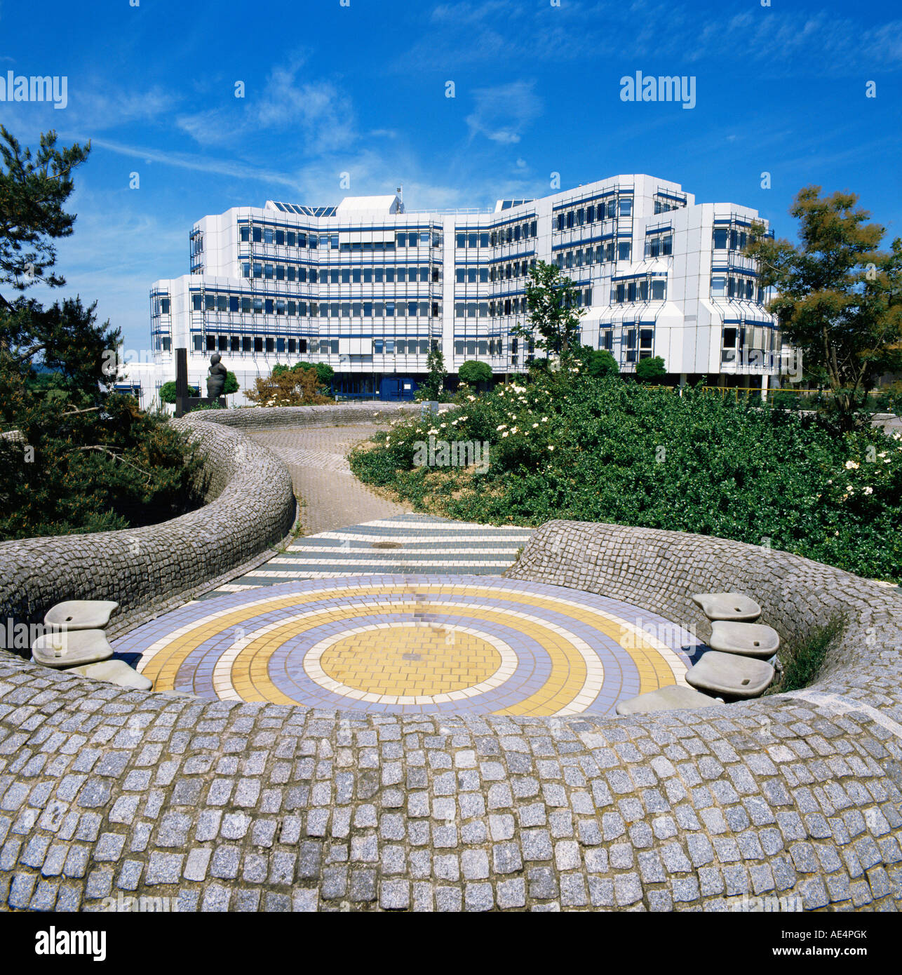 University, Trier, Rhineland-Palatinate, Germany, Europe Stock Photo ...