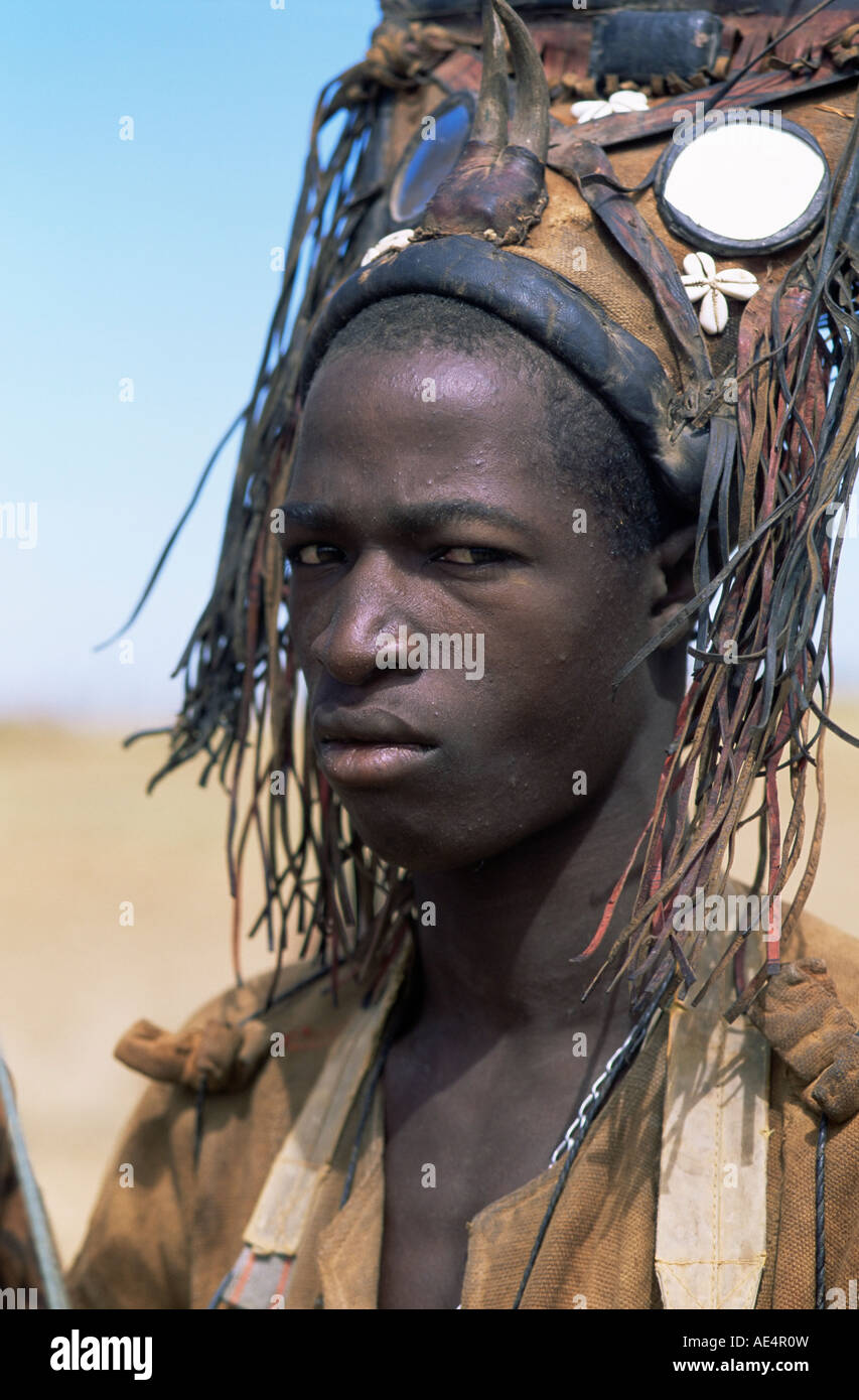 A griot, traditional musician, Sofara, Mali, West Africa, Africa Stock ...
