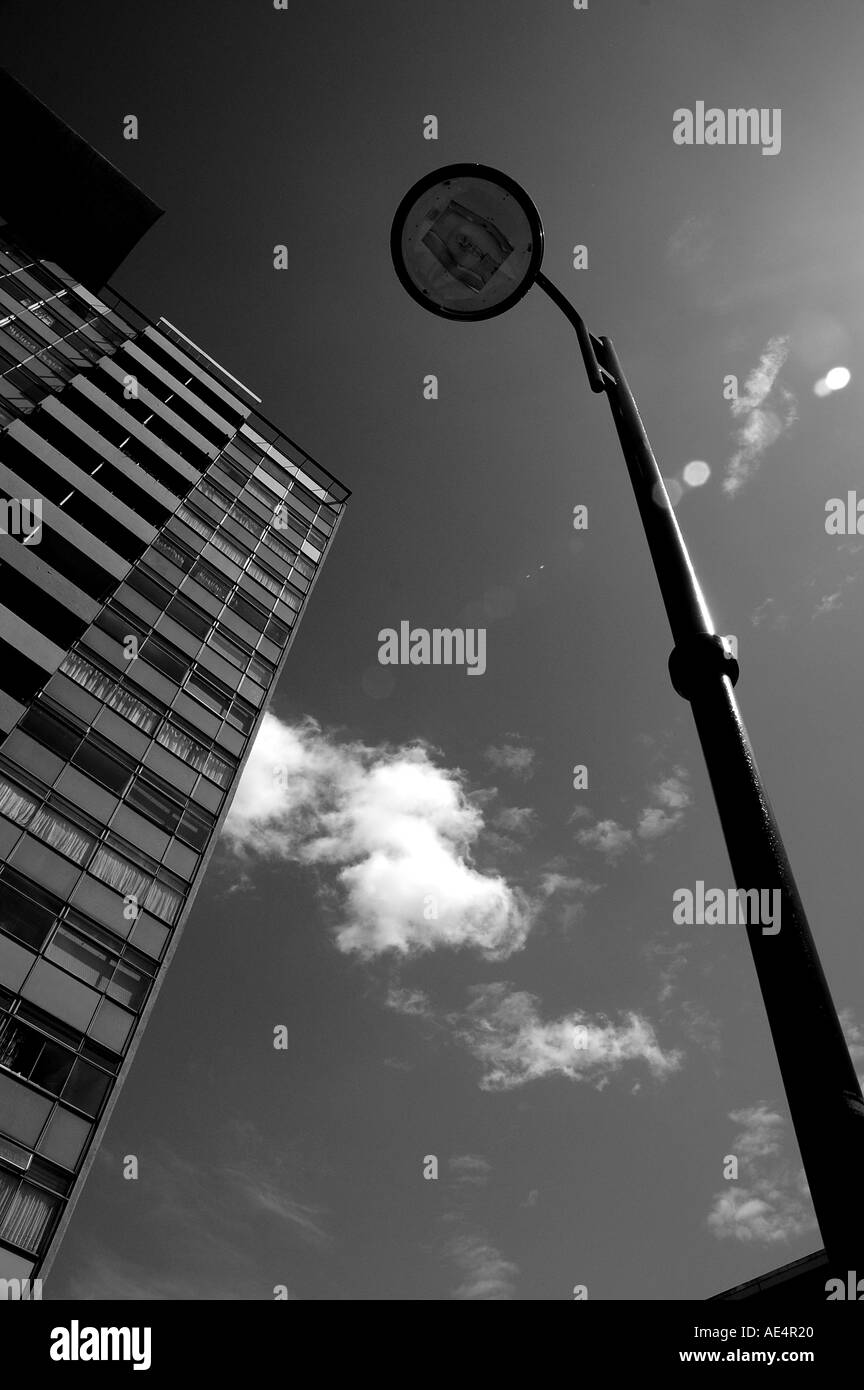 High rise estate housing London Barbican Stock Photo - Alamy