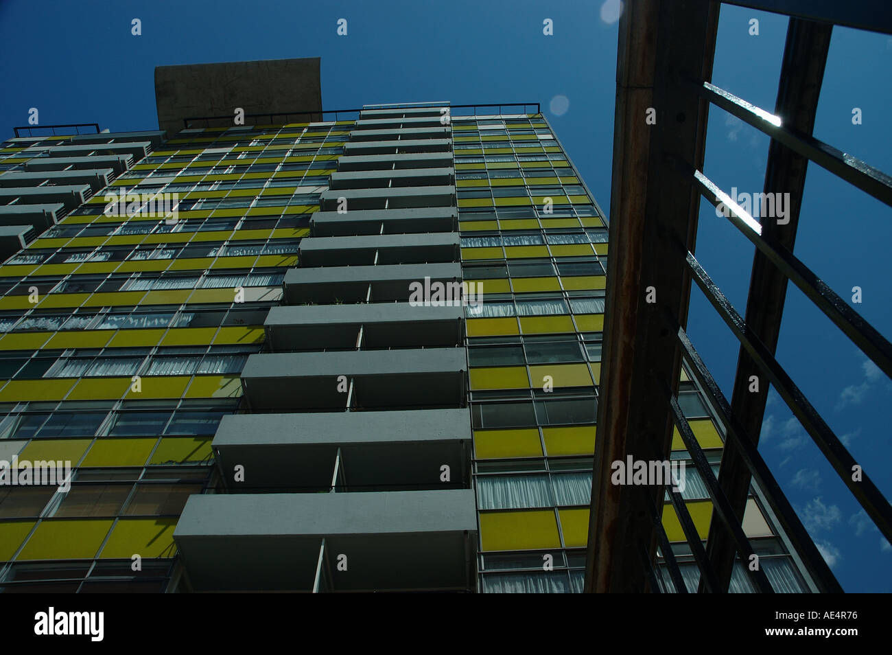 High rise estate housing London Barbican Stock Photo - Alamy