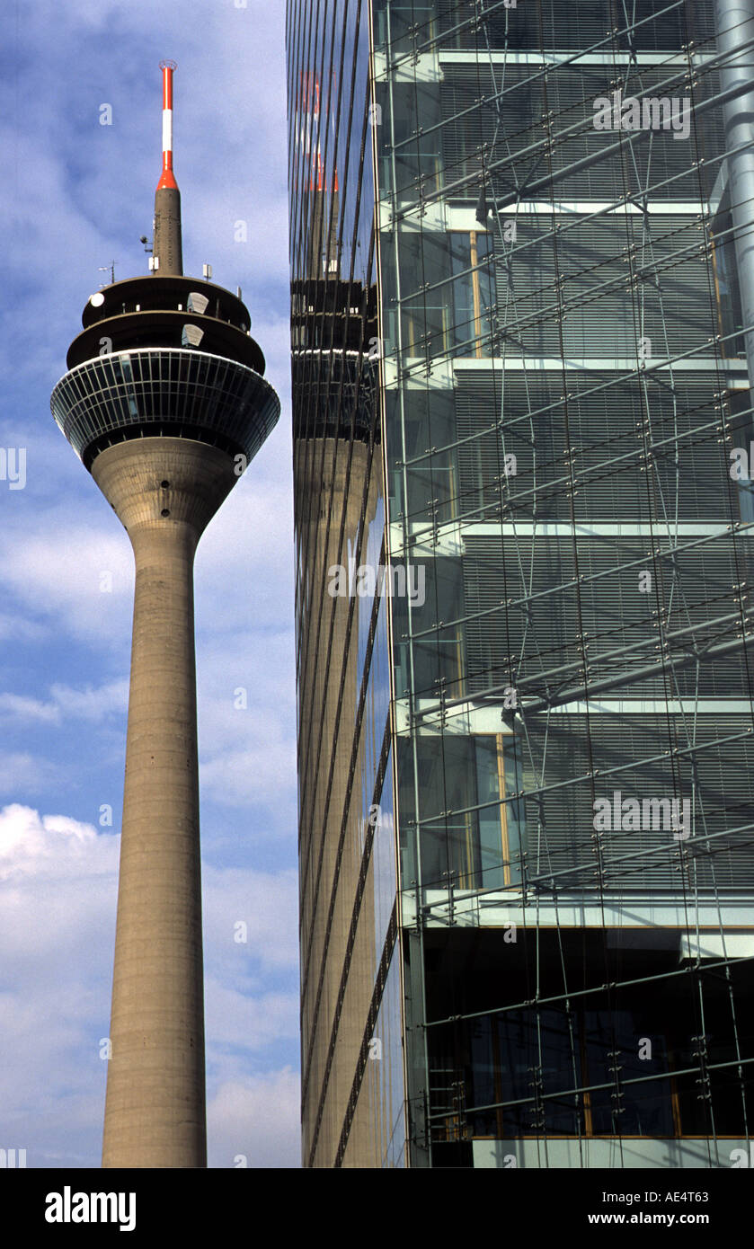 Dusseldorf city gate hi-res stock photography and images - Alamy