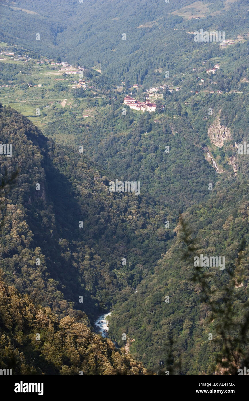 Trongsa valley hi-res stock photography and images - Alamy