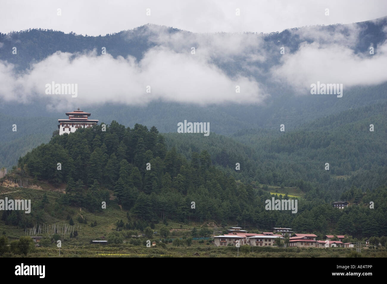 Jankar, Bumthang, Bhutan, Asia Stock Photo - Alamy
