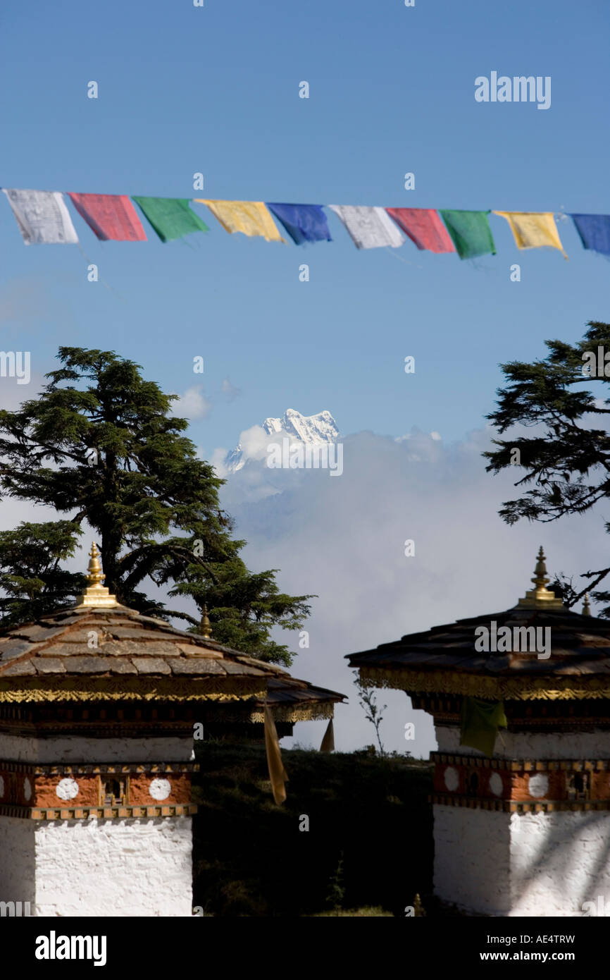 Druk Wangyal Chorten, Bhutan, Asia Stock Photo - Alamy