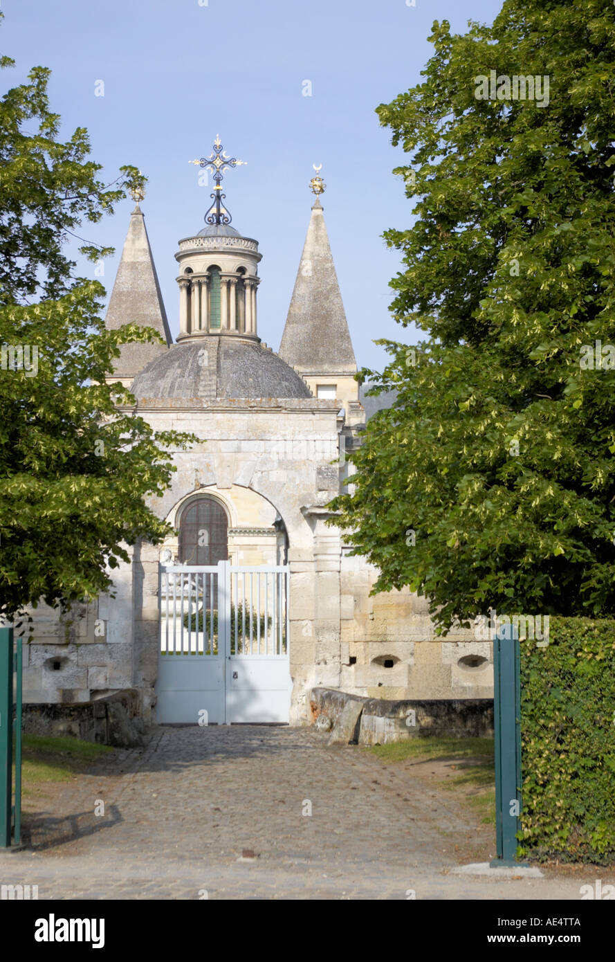 chapel of the Renaissance Château de Anet France of tomb of Diane de ...