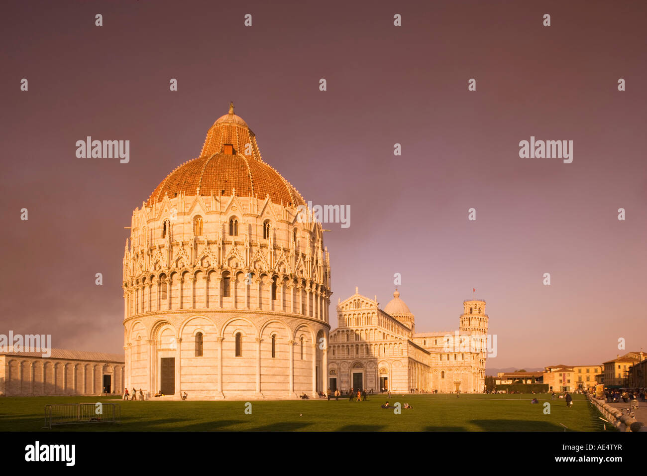 The Dome and the Leaning Tower of Pisa, UNESCO World Heritage Site ...