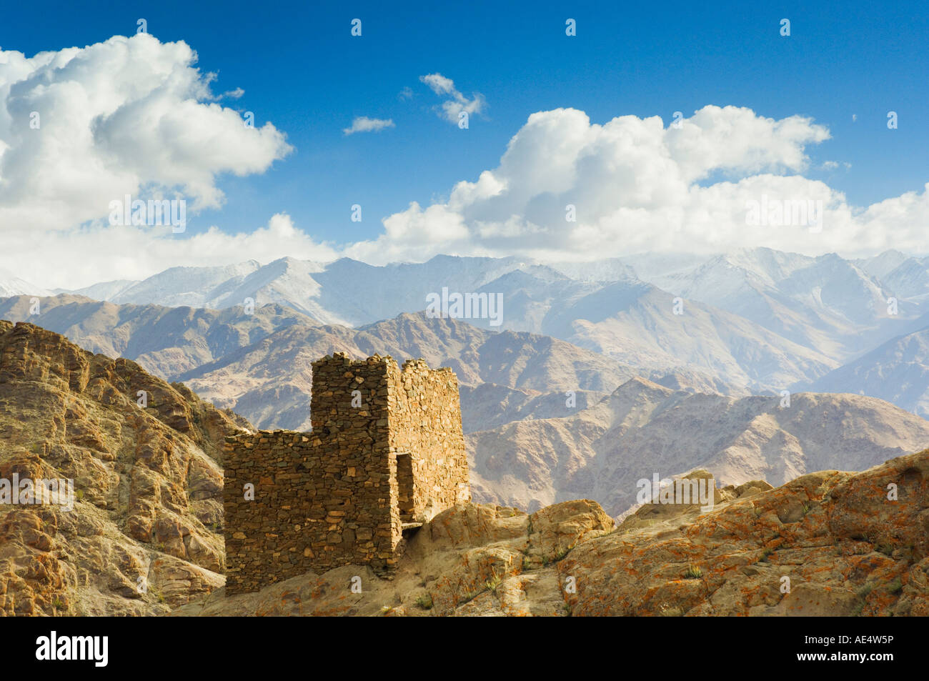 Hemis gompa (monastery) and Ladakh Range, Hemis, Ladakh, Indian ...