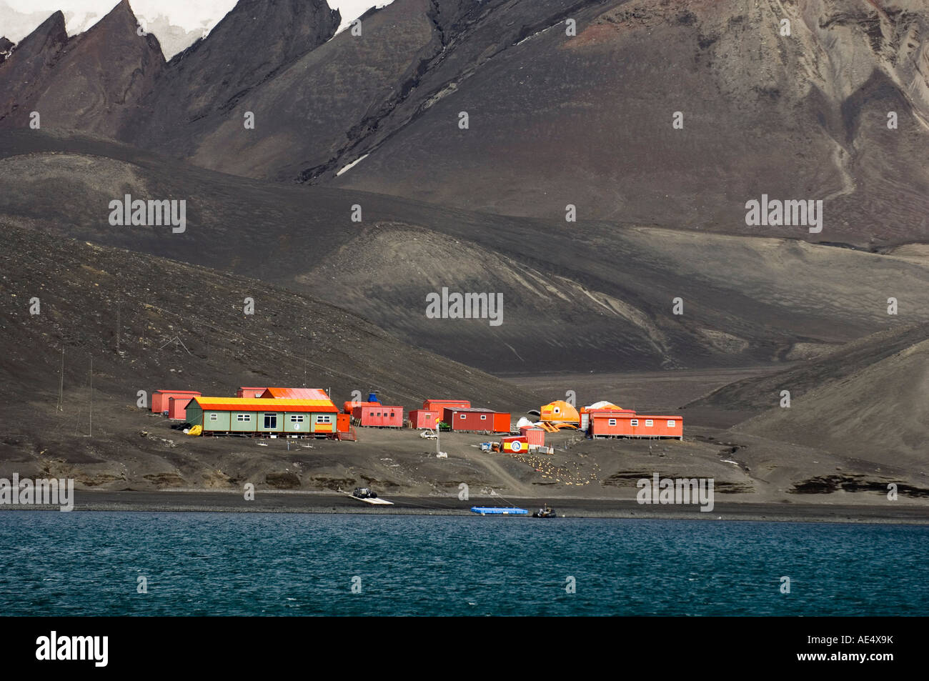 Spanish base, Deception Island, South Shetland Islands, Antarctica ...