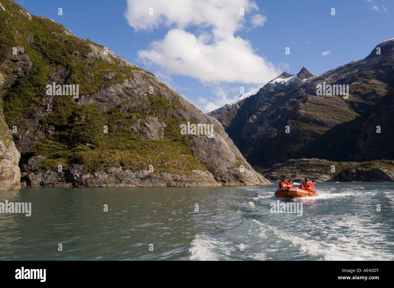 Garibaldi Fjord, Darwin National Park, Tierra del Fuego, Patagonia ...