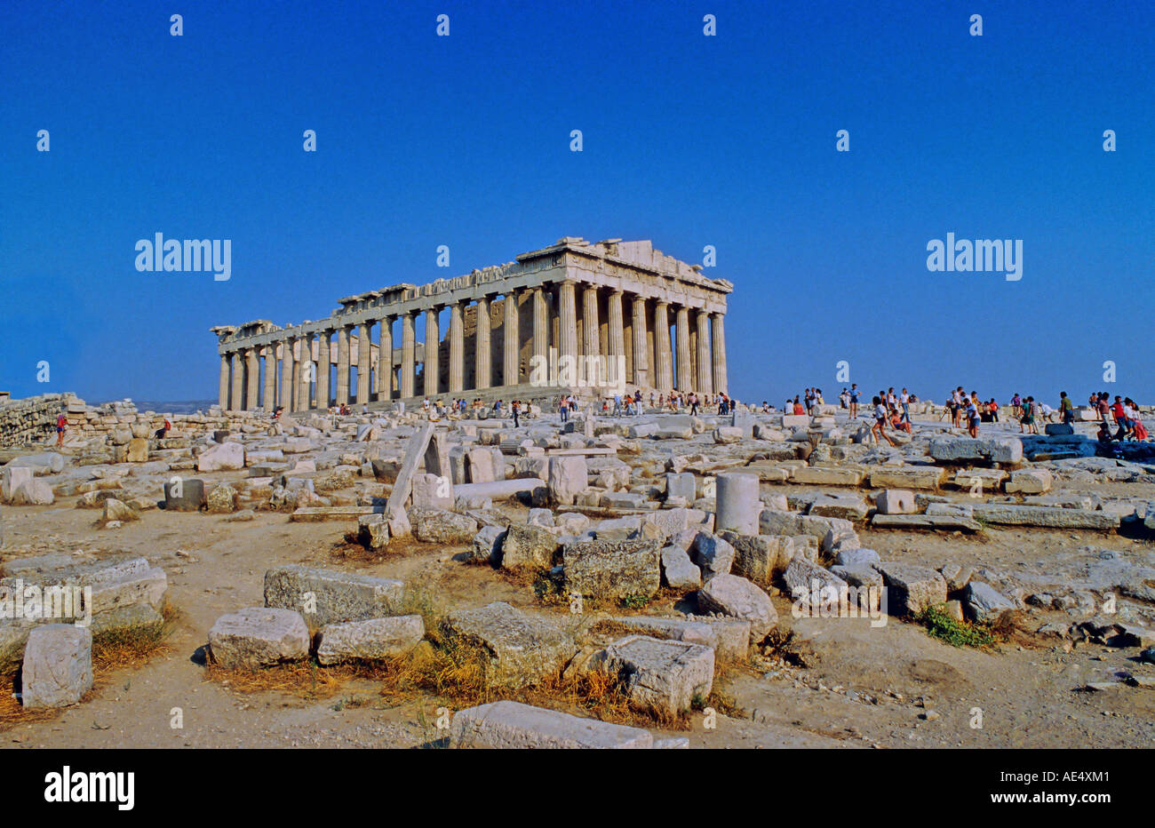 The parthenon temple on the acropolis hi-res stock photography and ...