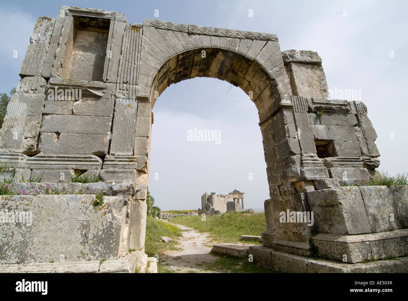 Ancient Roman city of Thugga (Dougga), UNESCO World Heritage Site ...
