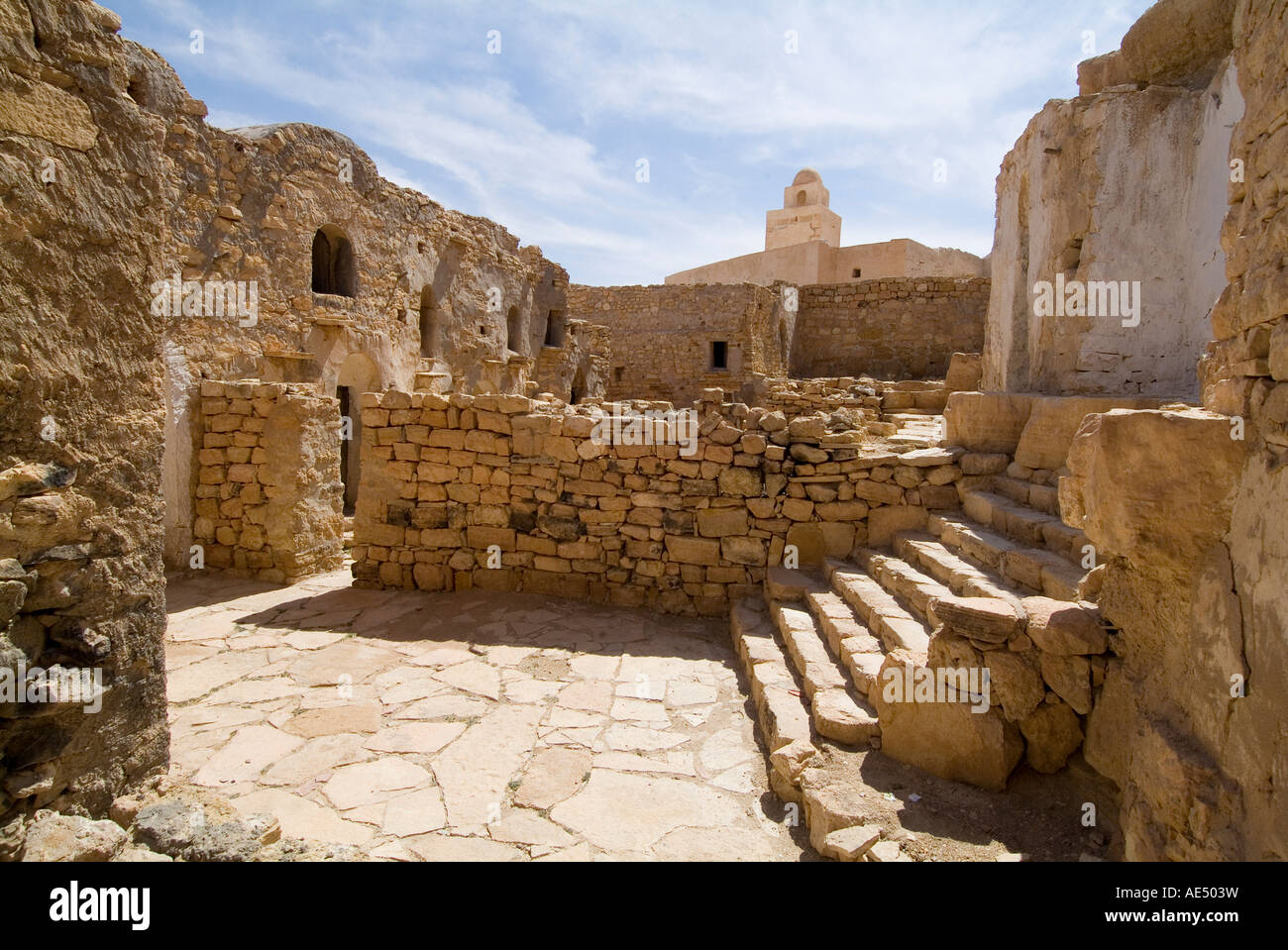 Berber mountain village, Douiret, Tunisia, North Africa, Africa Stock ...