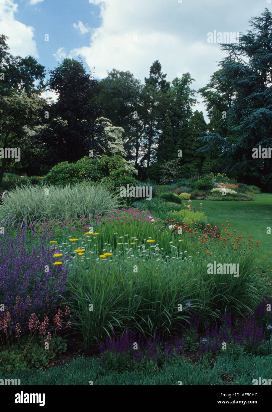 Gardens At Bressingham in Norfolk Uk Stock Photo - Alamy