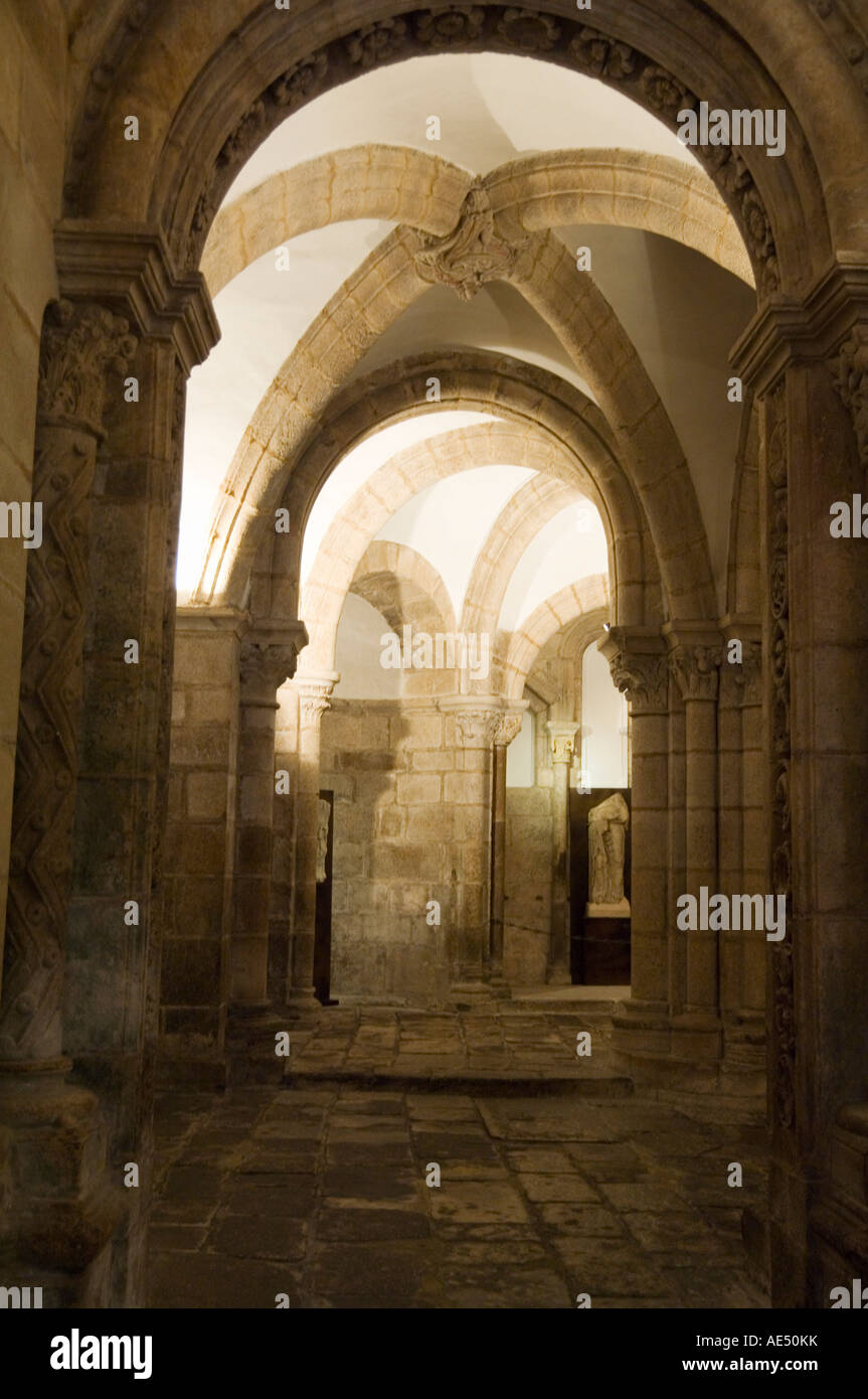 The crypt of Santiago Cathedral, UNESCO World Heritage Site, Santiago ...
