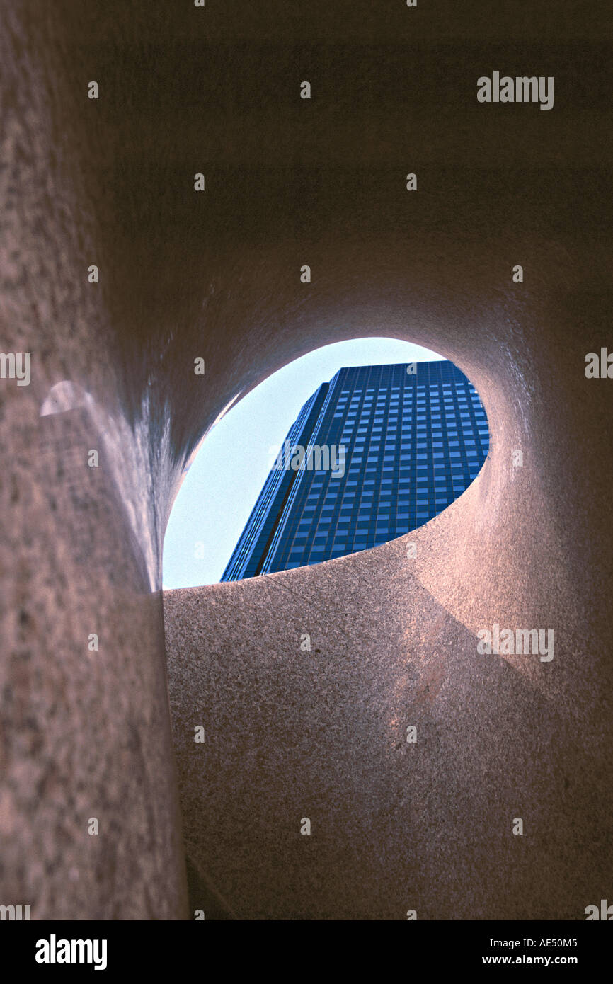 extreme buildings frankfurt Stock Photo - Alamy