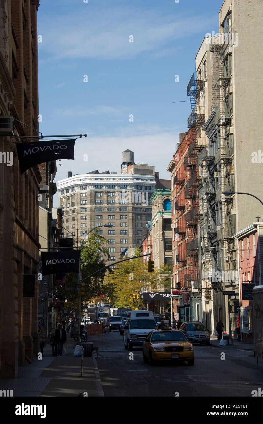 Spring Street, Soho, Manhattan, New York City, New York, United States ...