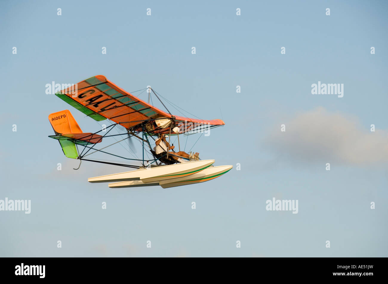 Microlight (ultralight) airplane, Florida, United States of America ...