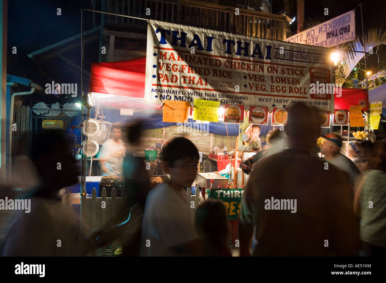 Goombay Festival in Bahama Village, Petronia Street, Key West, Florida ...