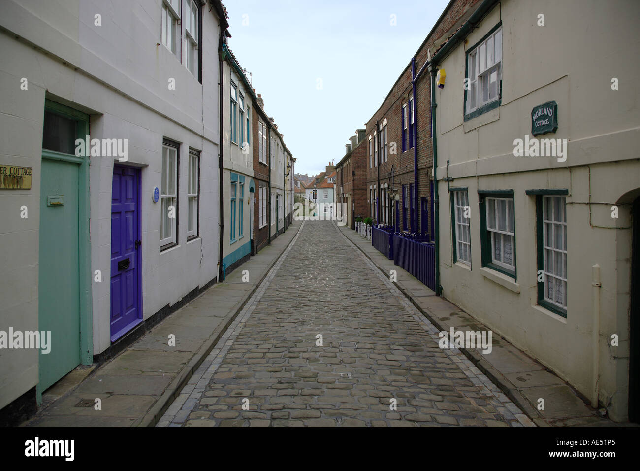 Henrietta street in old whitby hi-res stock photography and images - Alamy