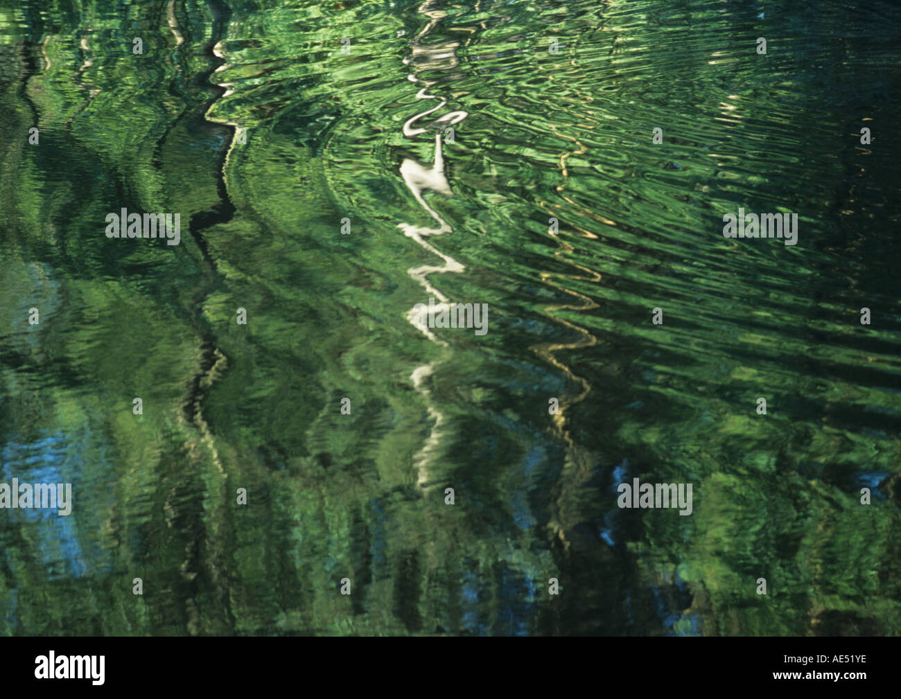 Reflection In Water Stock Photo - Alamy