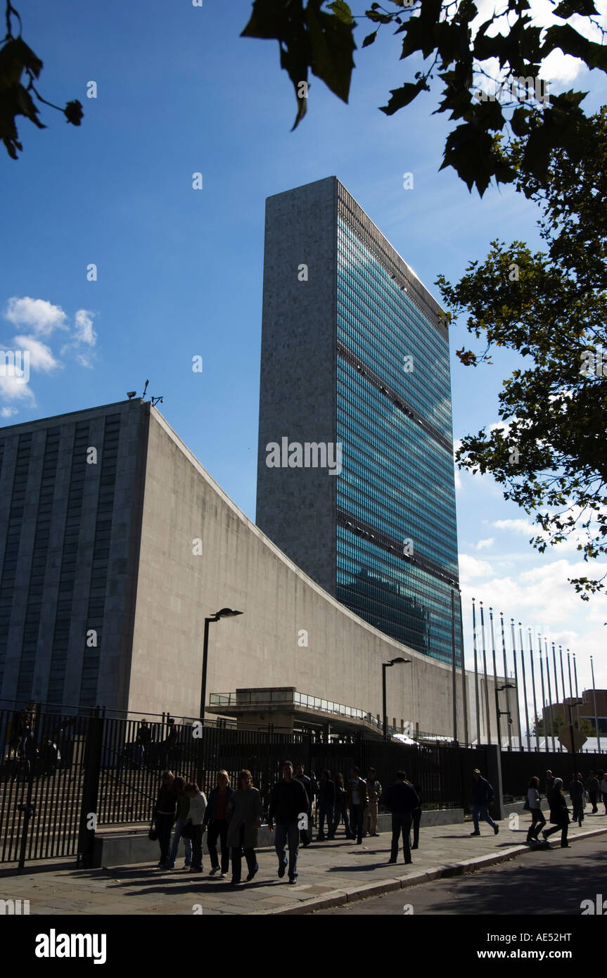 United Nations Headquarters Building, Manhattan, New York City, New ...
