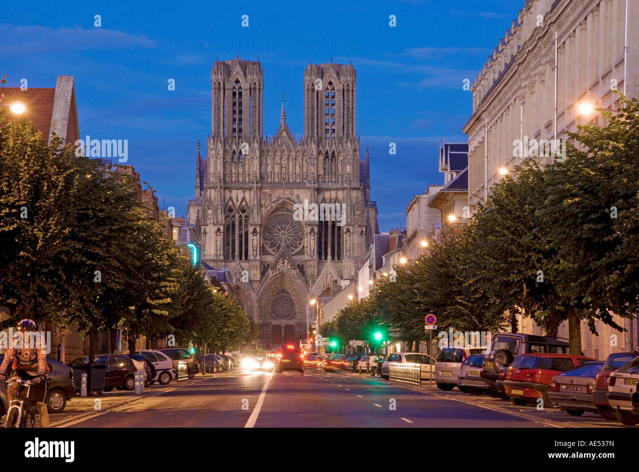 Cathedral of Notre Dame, UNESCO World Heritage Site, Reims, Haute Marne ...