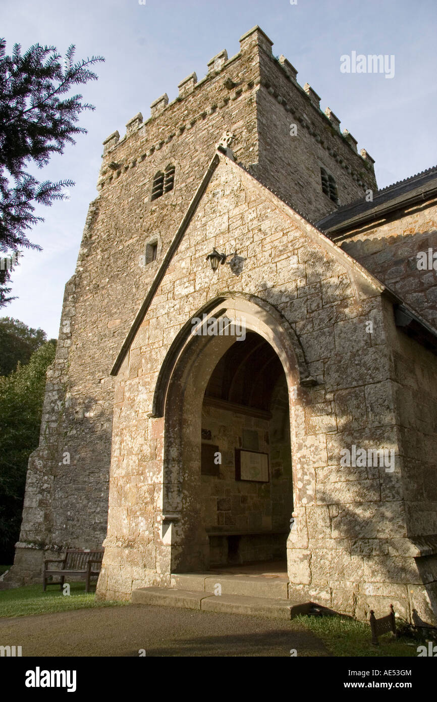 Church of St. Brynach, 6th century foundation, with Norman tower ...