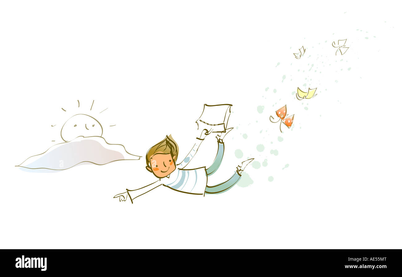 Man holding sun in Cut Out Stock Images & Pictures - Alamy