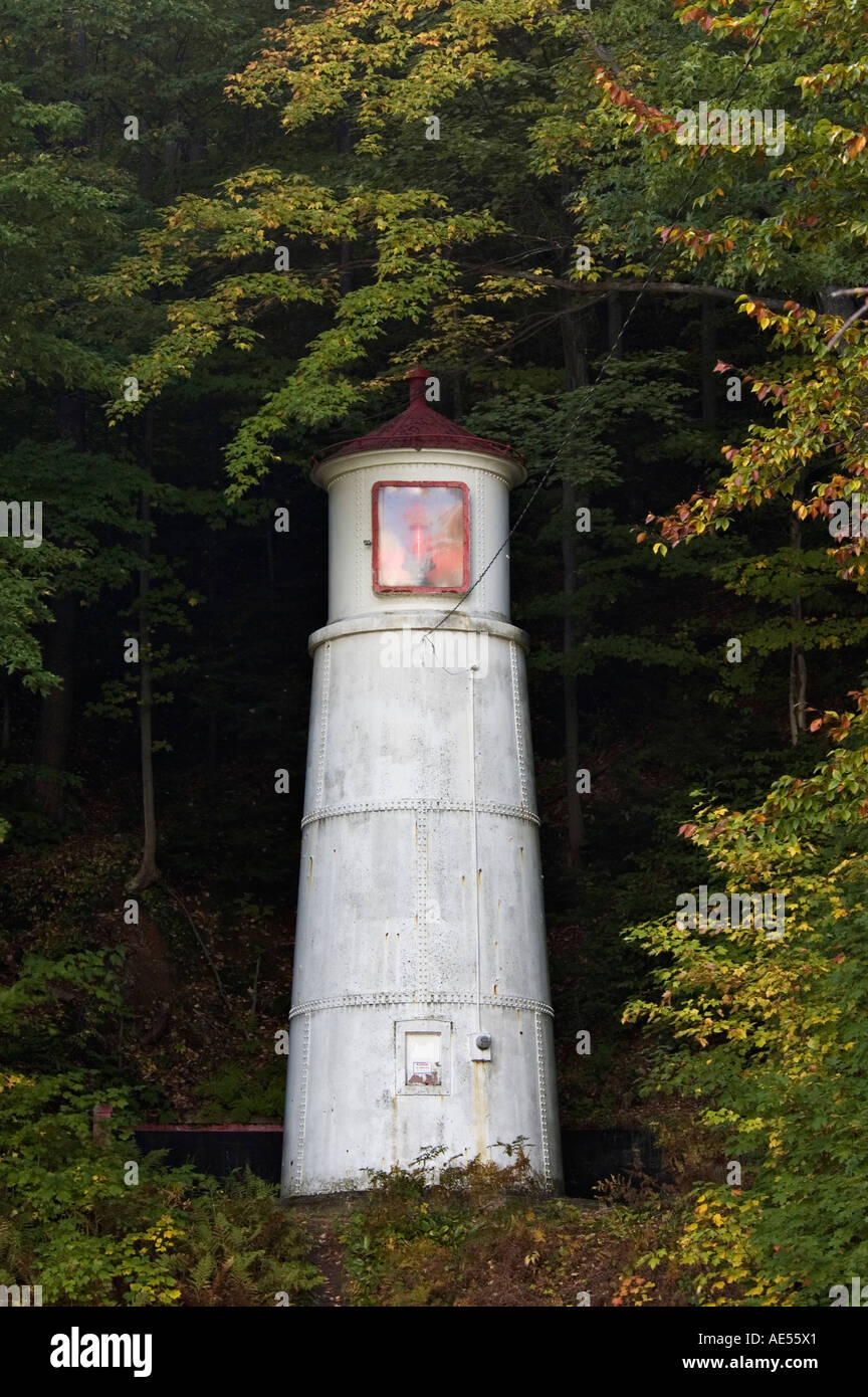 Munising range light lighthouse hi-res stock photography and images - Alamy