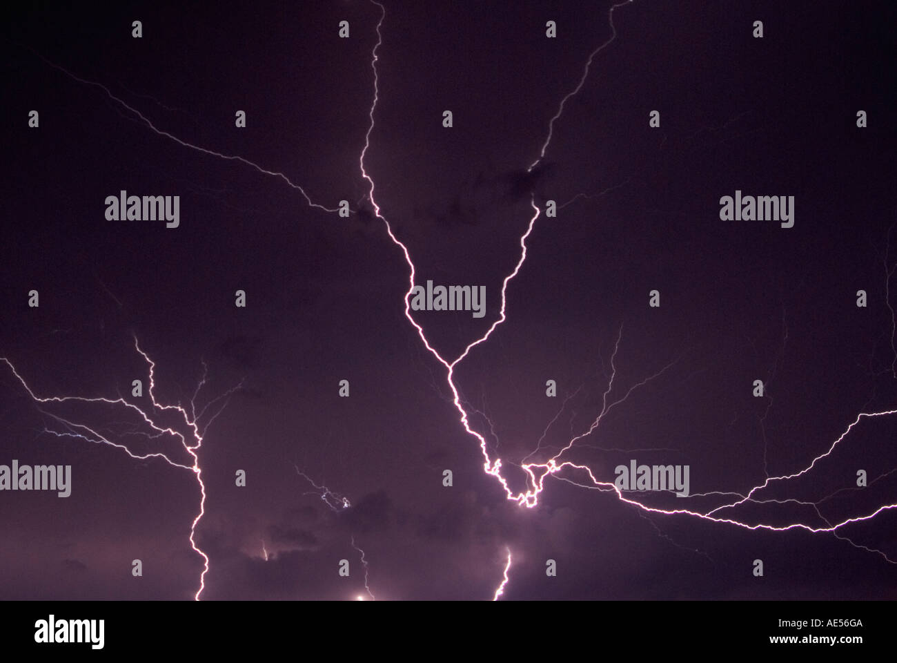 Positive lightning strike hi-res stock photography and images - Alamy