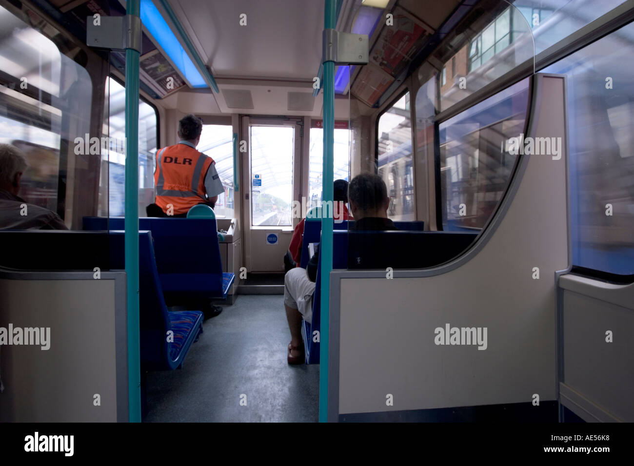 Dlr train interior hi-res stock photography and images - Alamy